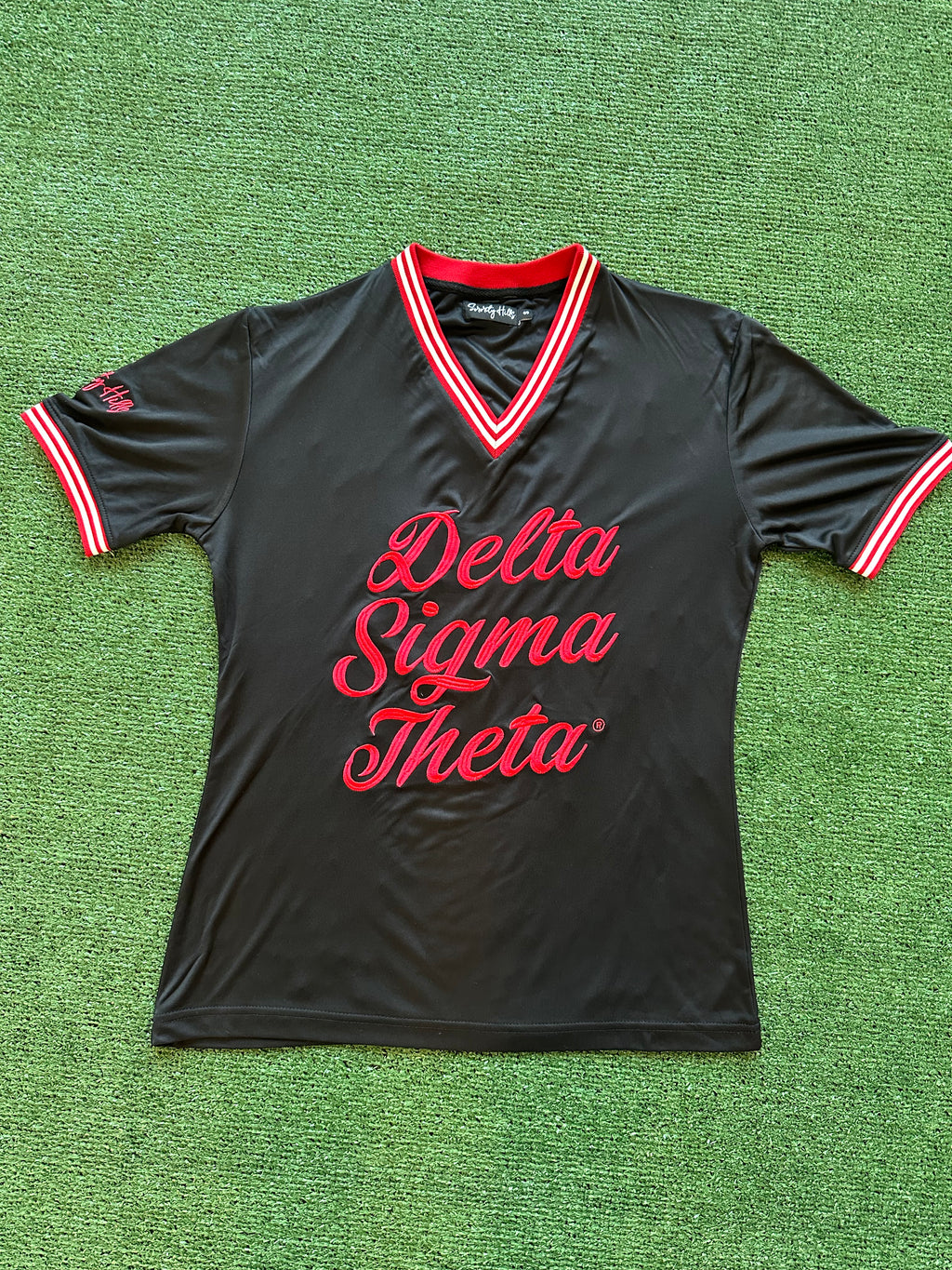 Delta Black Dri-Fit Jersey Shirt – Sorority Hills