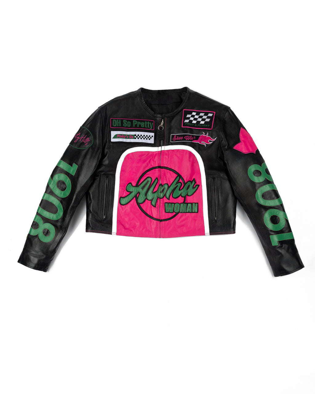Limited Edition AKA Motorsport Leather Motorcycle Jacket – Sorority Hills